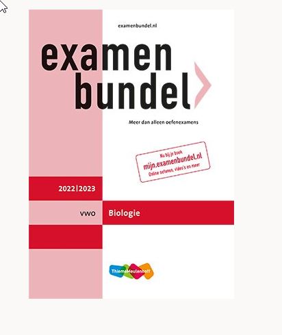 Examenbundel vwo Biologie | 9789006639995 | Tweedehands